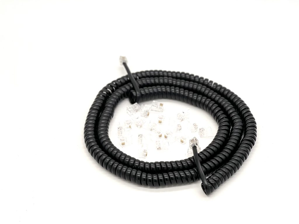 25-foot Telephone Handset Curly Cord - Qijun Electric